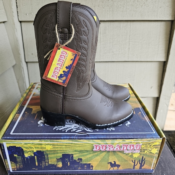 Durango | Shoes | Durango Head West Bt94 Kids Western Cowboy Boots Size ...